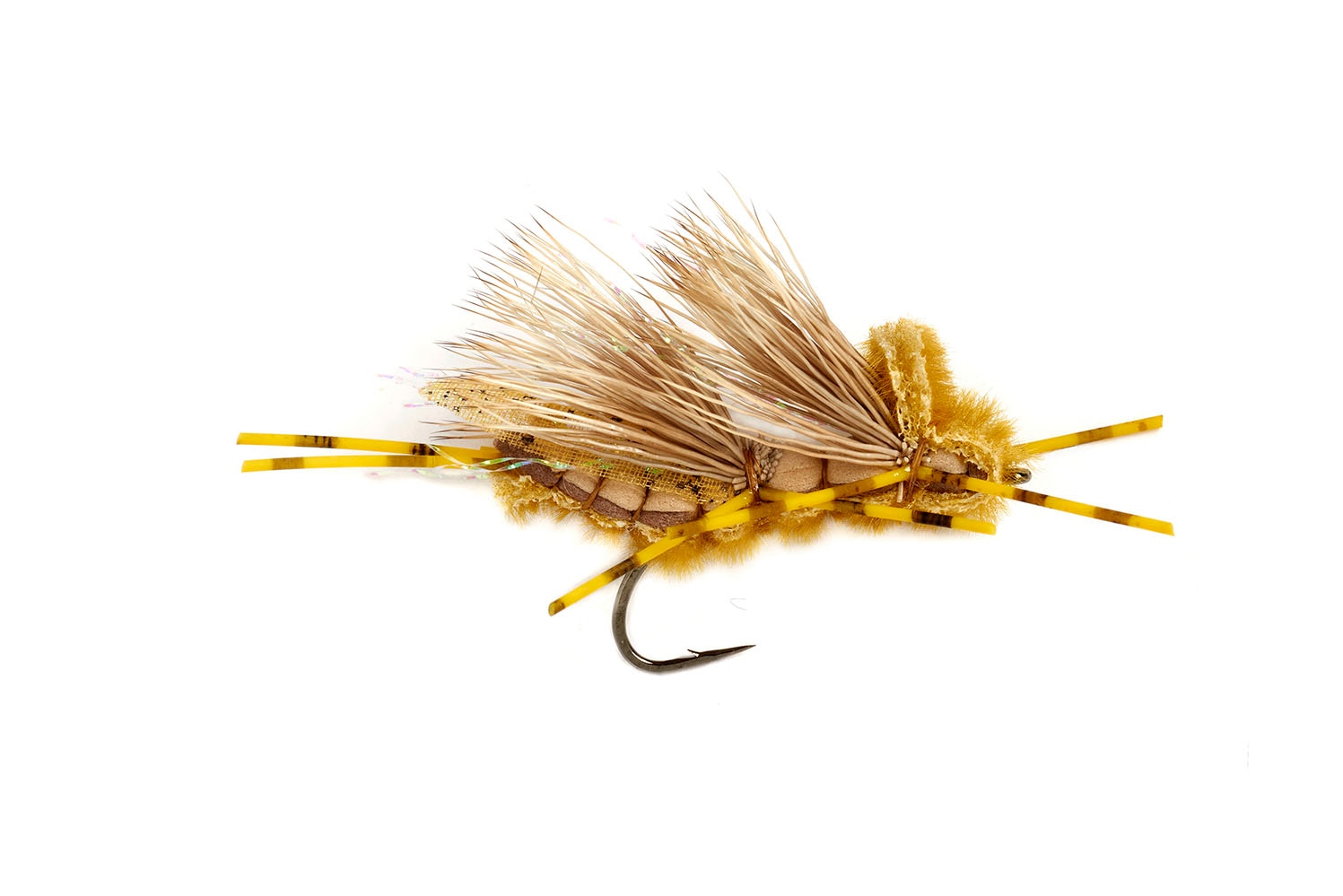 Triple Stack Stone Golden S8 Fishing Fly | Dry Flies | Fulling Mill