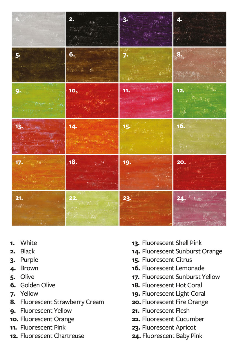 Cactus Chenille Translucent 15mm | Fulling Mill Fly Tying