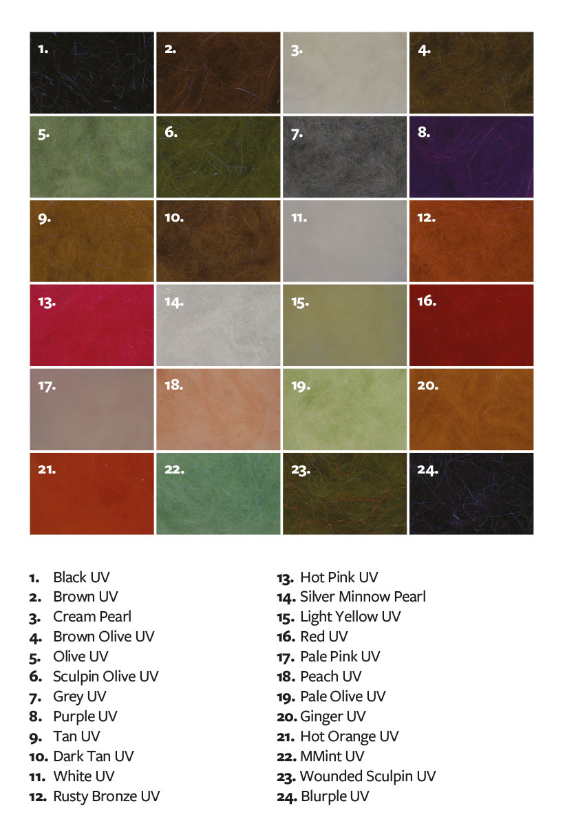 Micro Minnow Dubbing | Fulling Mill Fly Tying