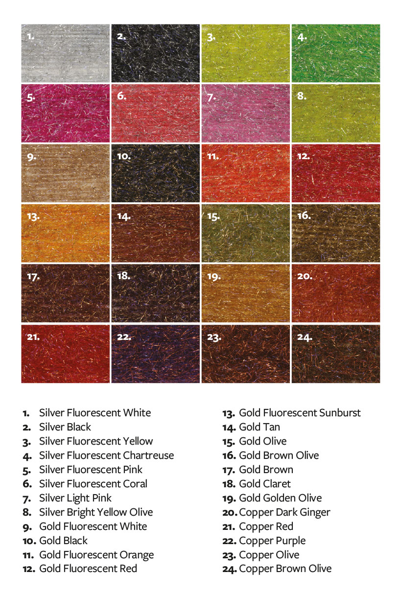 Streamer Straggle Metallic | Fulling Mill Fly Tying