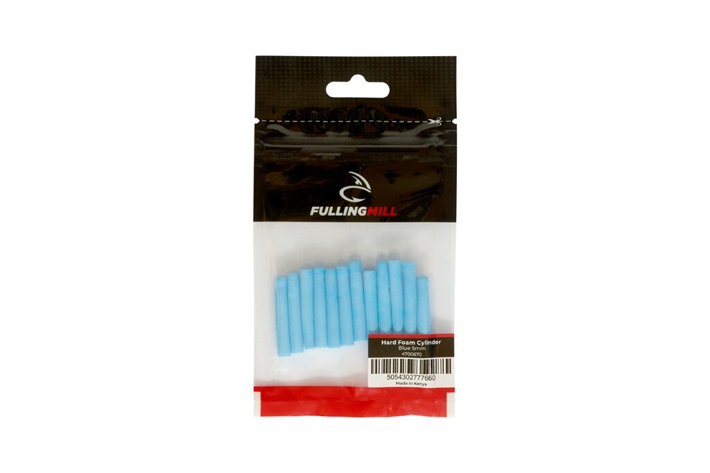 Hard Foam Cylinder Blue | Fulling Mill Fly Tying