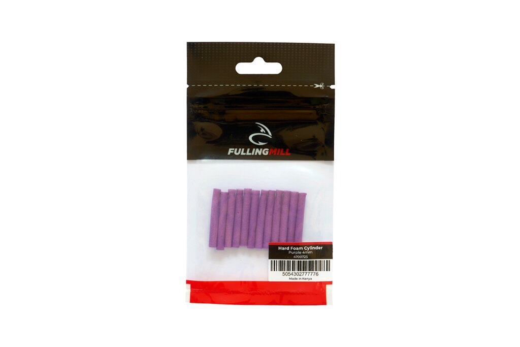 Hard Foam Cylinder Purple | Fulling Mill Fly Tying